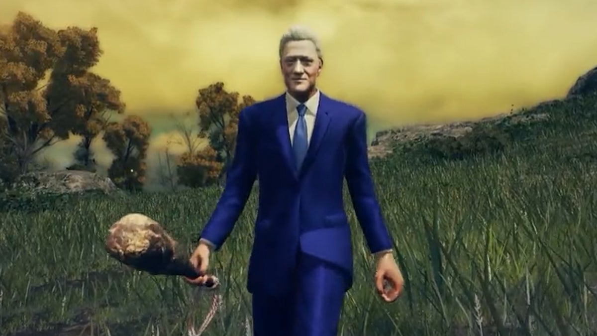 Bill Clinton w Elden Ring. Fani nawiązują do incydentu z The Game ...