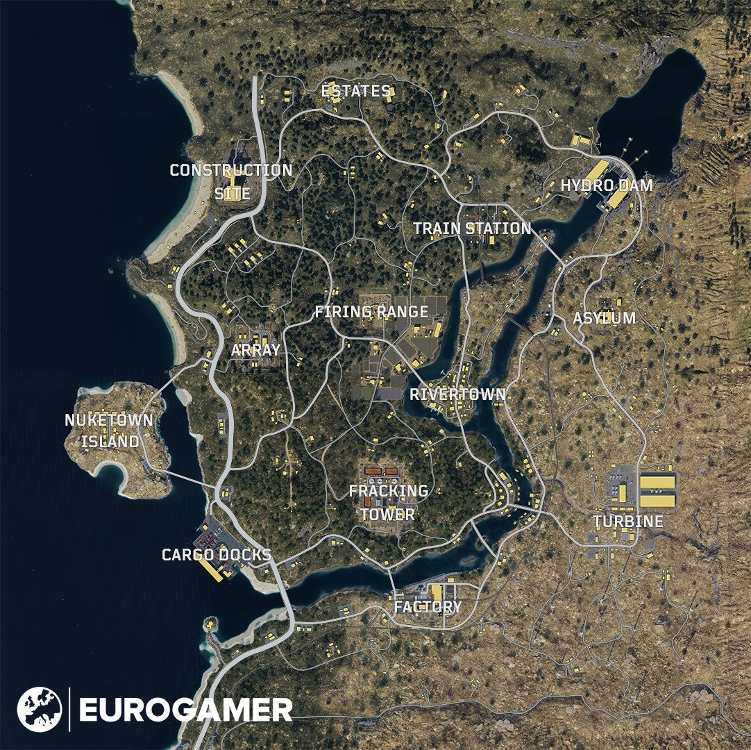 Black Ops 4 Blackout map, multiplayer maps list and Nuketown release ...