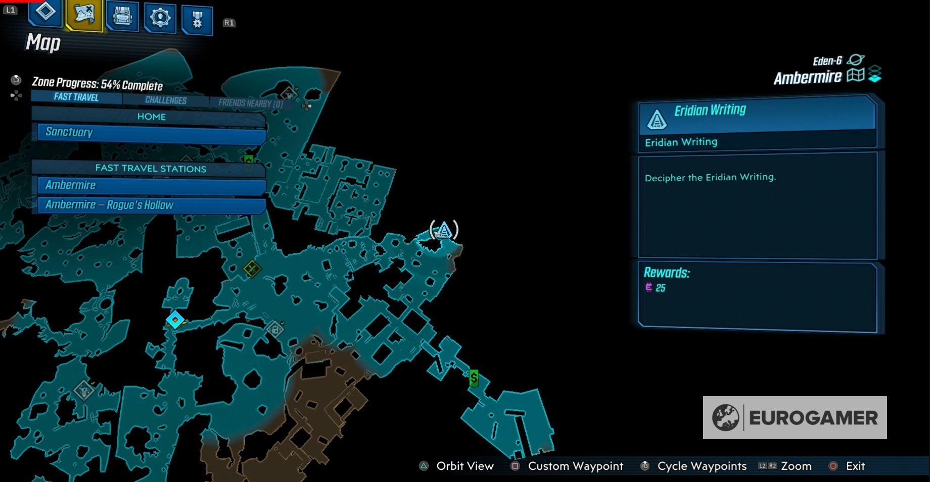 Borderlands 3 - Eridian Writing locations explained | Eurogamer.net