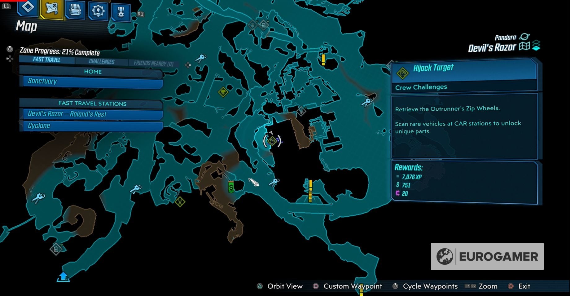 Borderlands 3 - Hijack Target locations explained | Eurogamer.net
