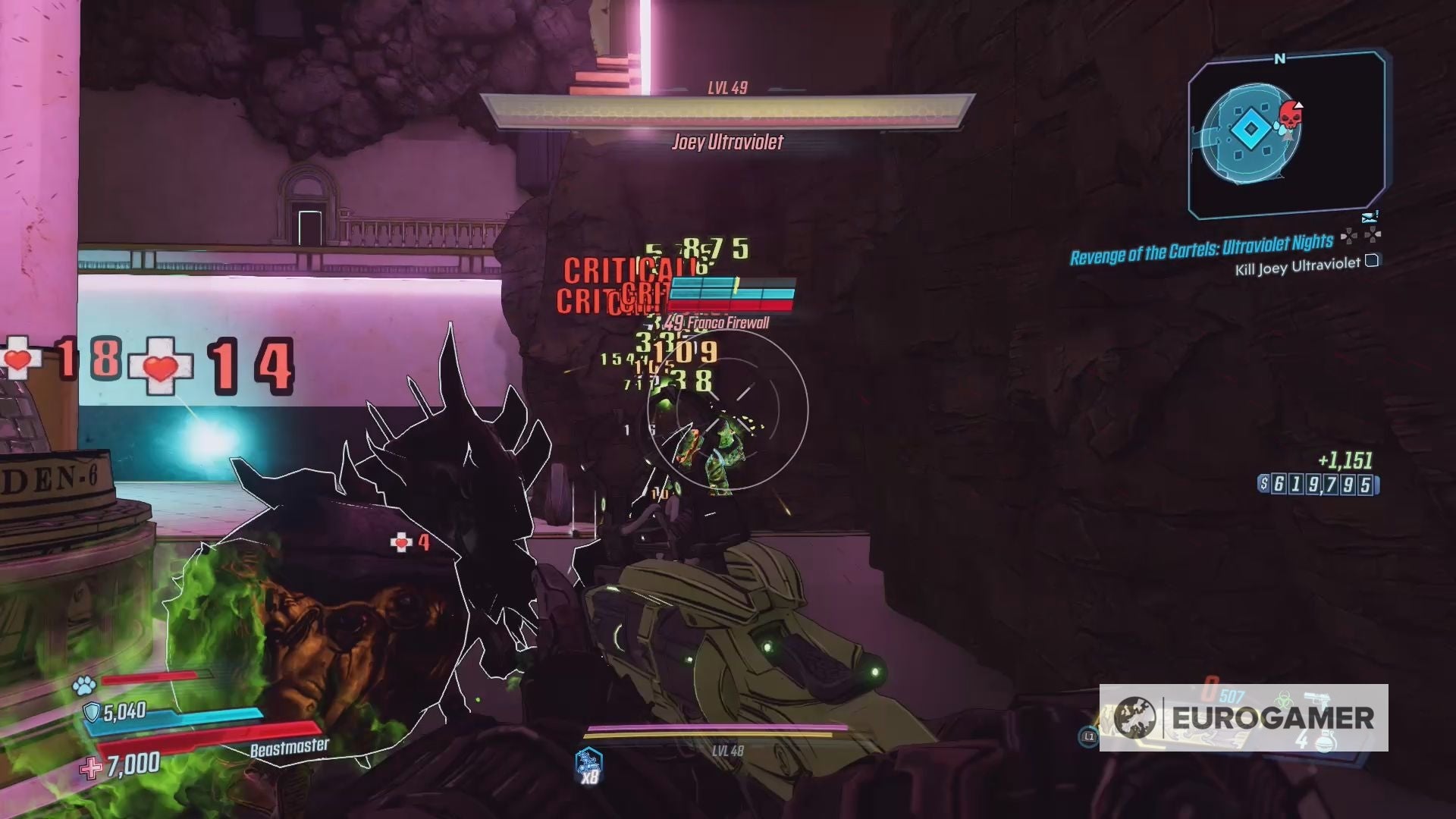 Borderlands 3 Joey Ultraviolet boss strategy | Eurogamer.net