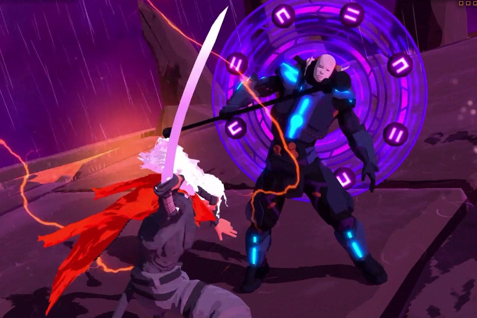 Boss fight game Furi reveals release date and price | Eurogamer.net
