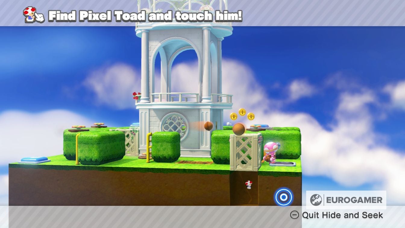 Captain Toad Pixel Toad locations - every Pixel Toad in Episode 1, 2 ...