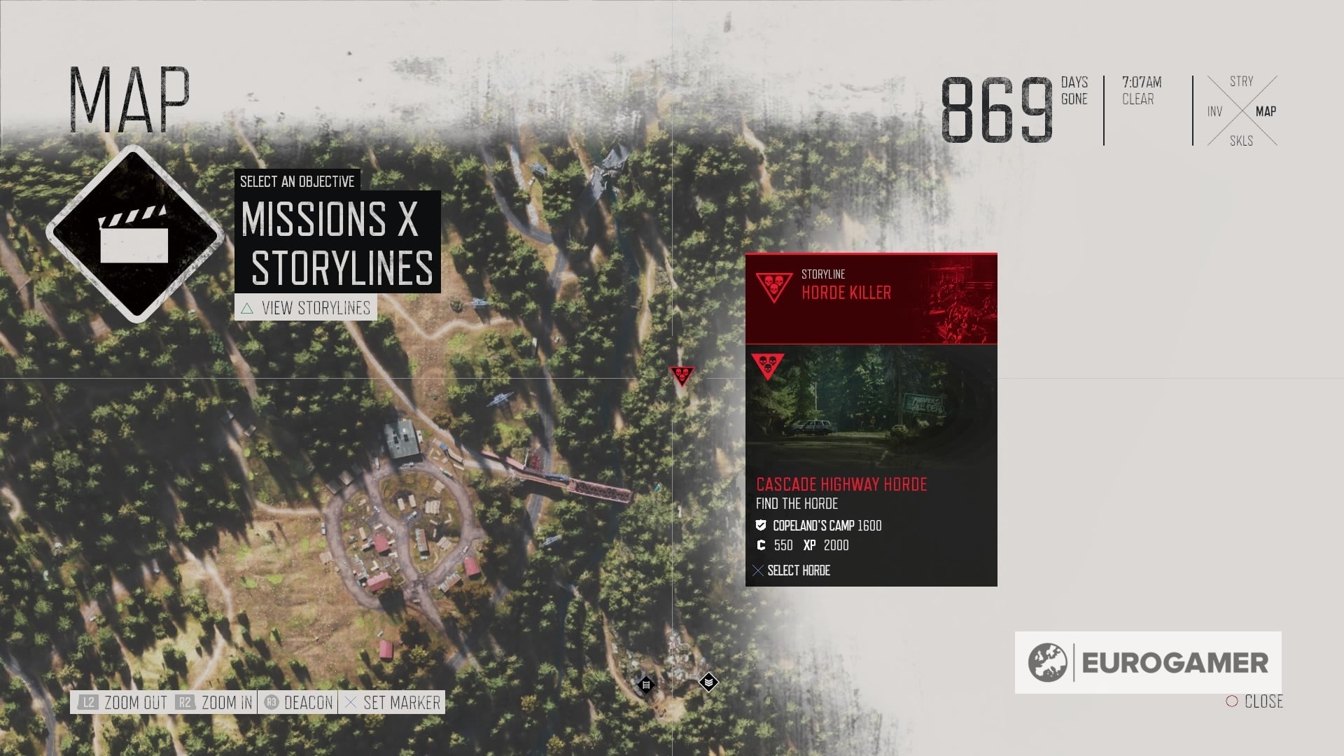 Days Gone Horde locations list, maps and tips to take down a Horde ...