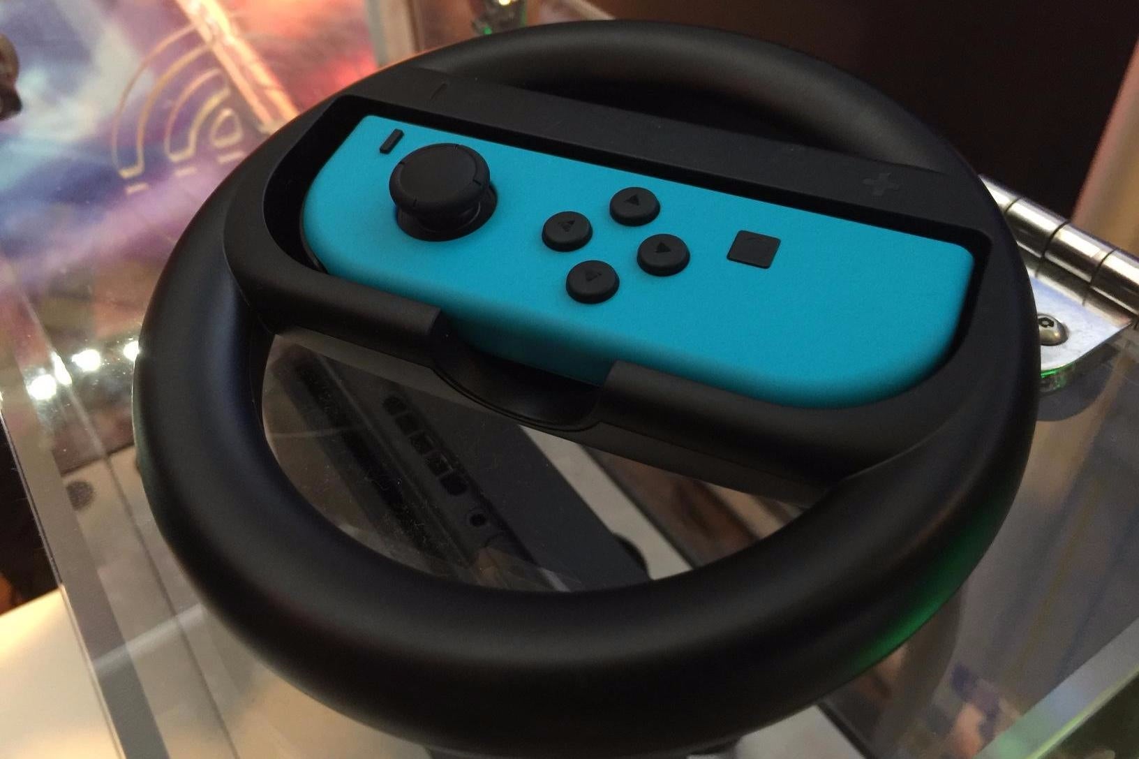 Check out the Nintendo Switch steering wheel controller | Eurogamer.net