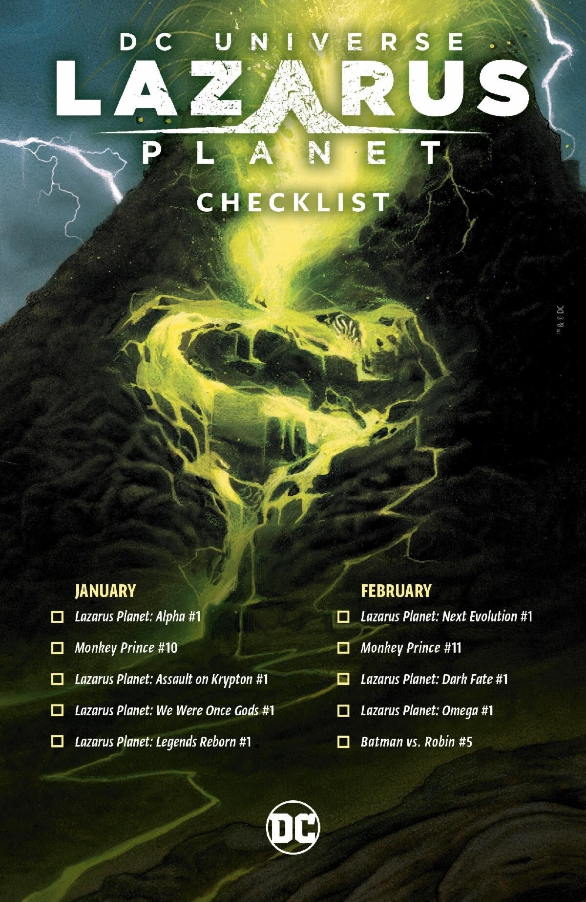 DC's Lazarus Planet - a full checklist and what to expect, including ...