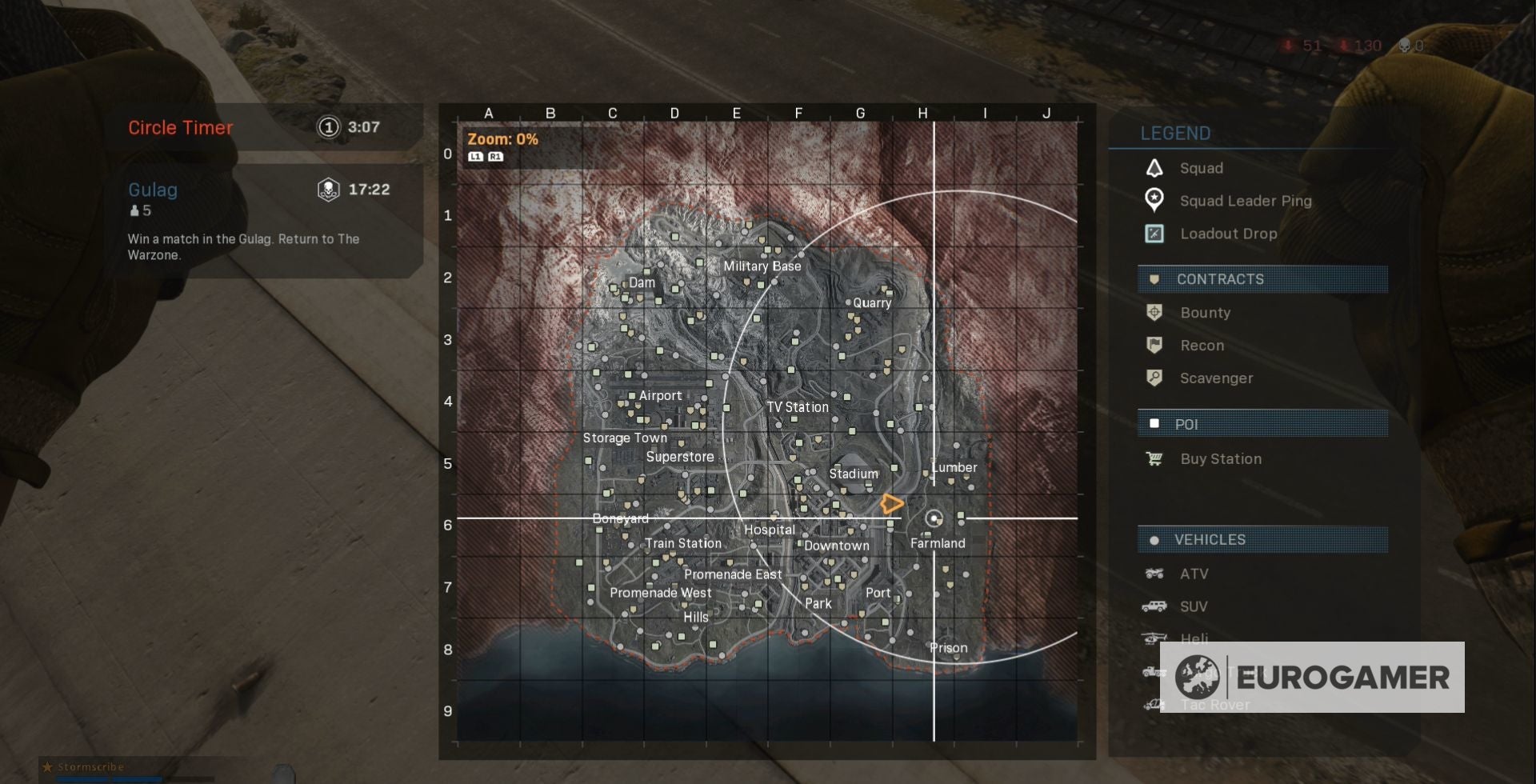 El mapa de Call of Duty Warzone: sectores, zonas y todo lo que debes ...