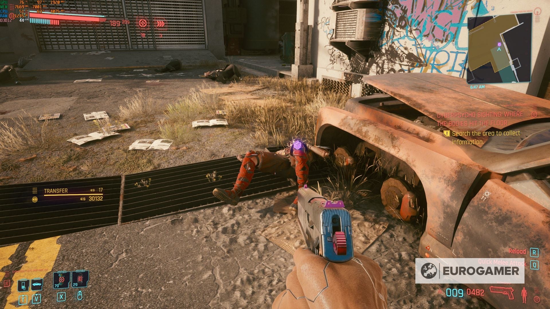 Cyberpunk 2077 Cyberpsycho Sighting locations and strategies explained ...