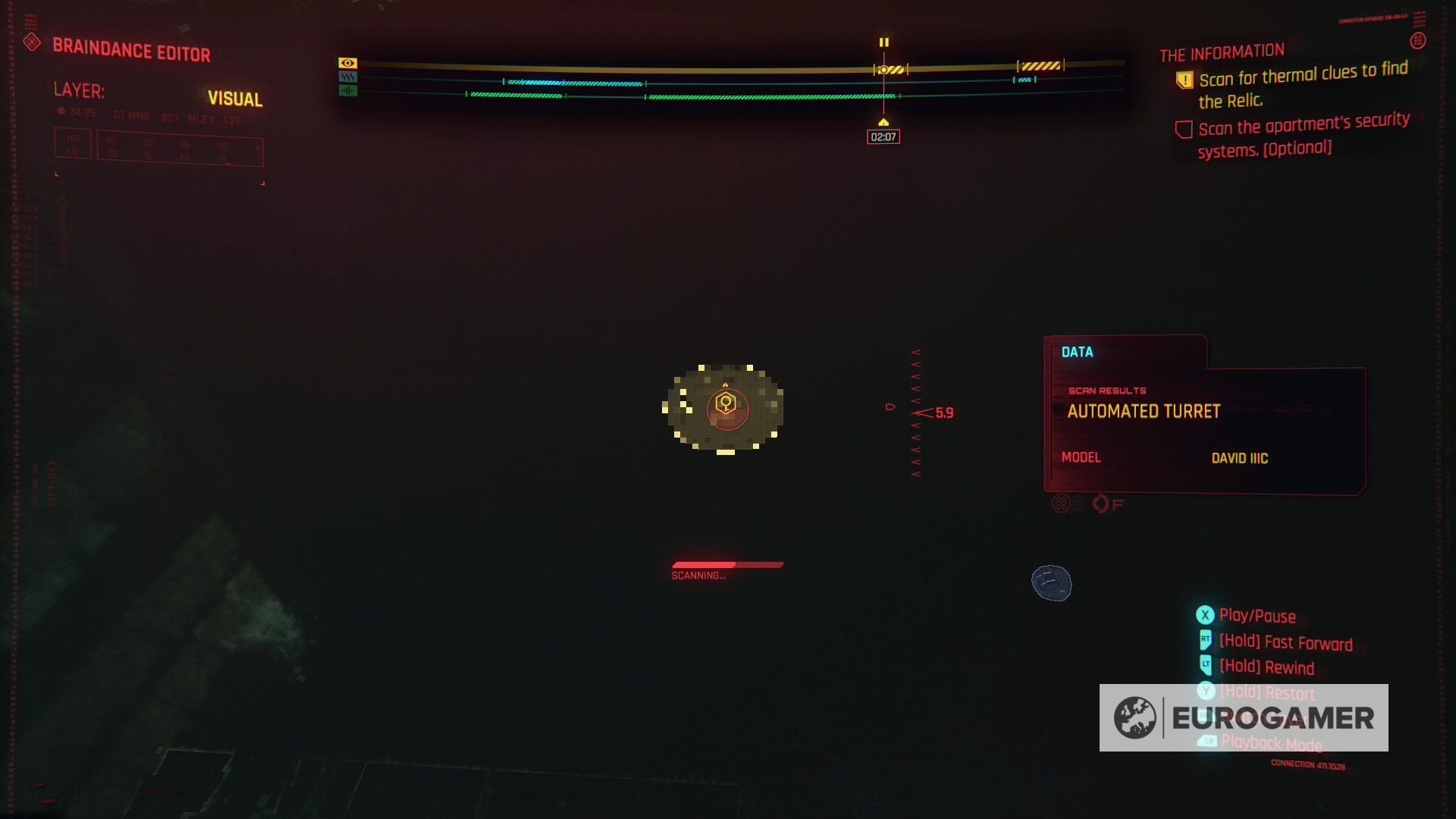 Cyberpunk 2077 The Information Braindance walkthrough | Eurogamer.net