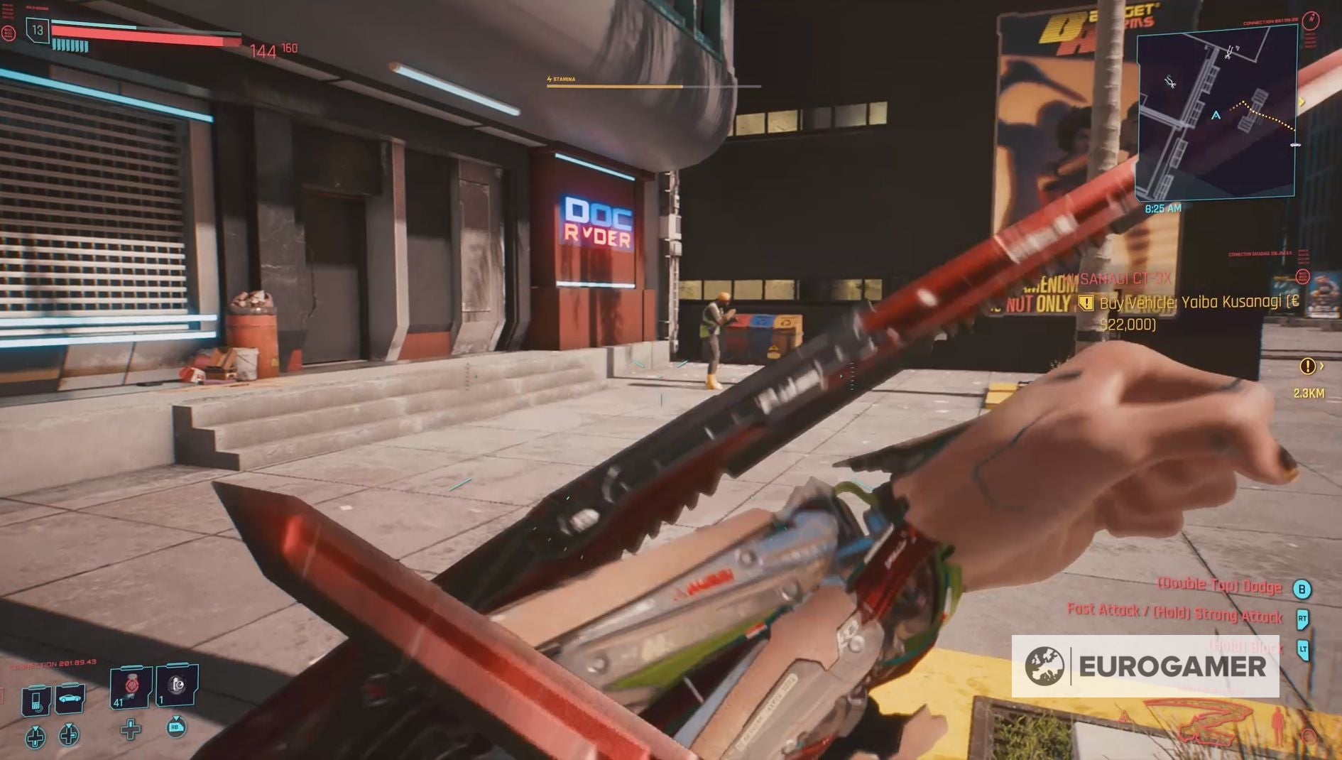 Cyberpunk 2077 Mantis Blade locations and mods explained | Eurogamer.net