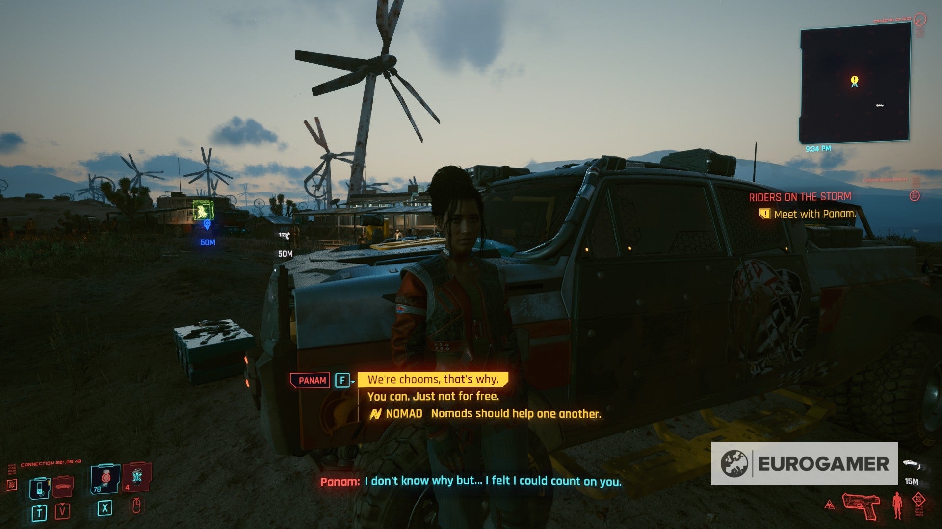 Cyberpunk 2077 romance options: How to romance Panam, Stout, Judy ...