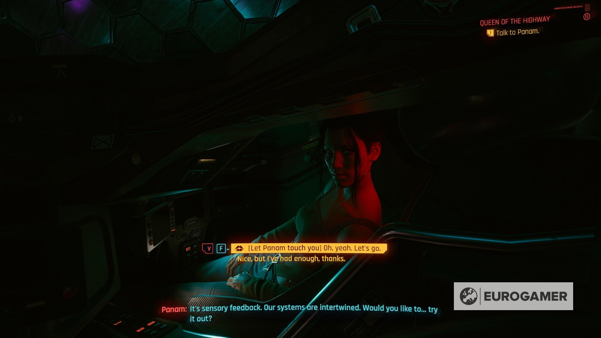 Cyberpunk 2077 romance options: How to romance Panam, Stout, Judy ...