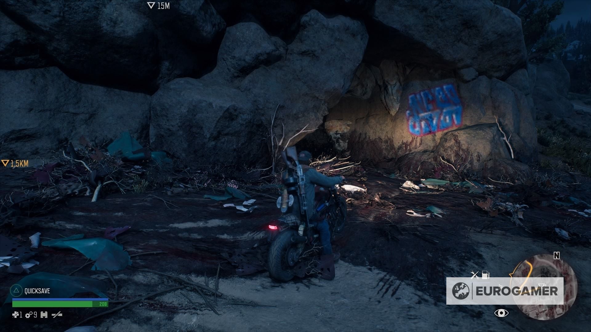Days Gone Nero Research Site locations, Nero Checkpoint locations and ...