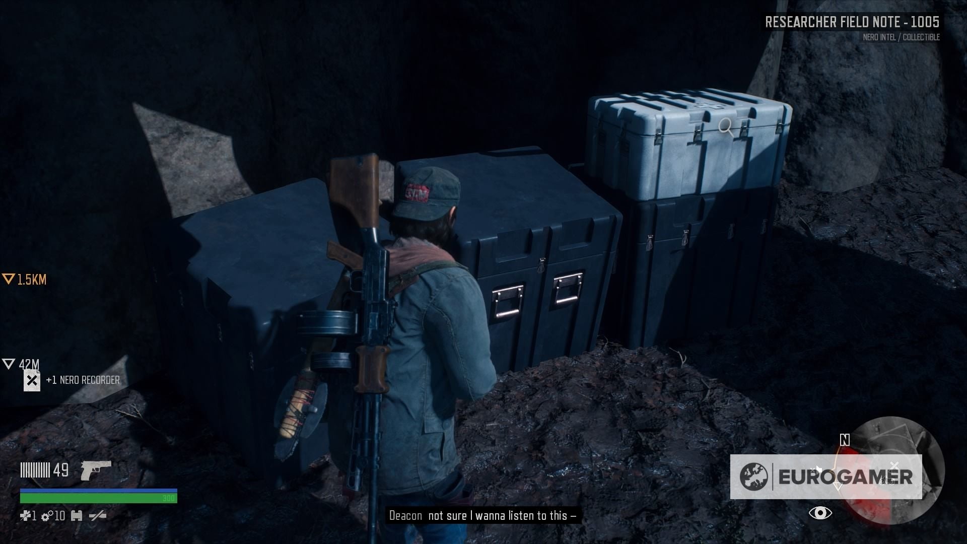 Days Gone Nero Research Site locations, Nero Checkpoint locations and ...