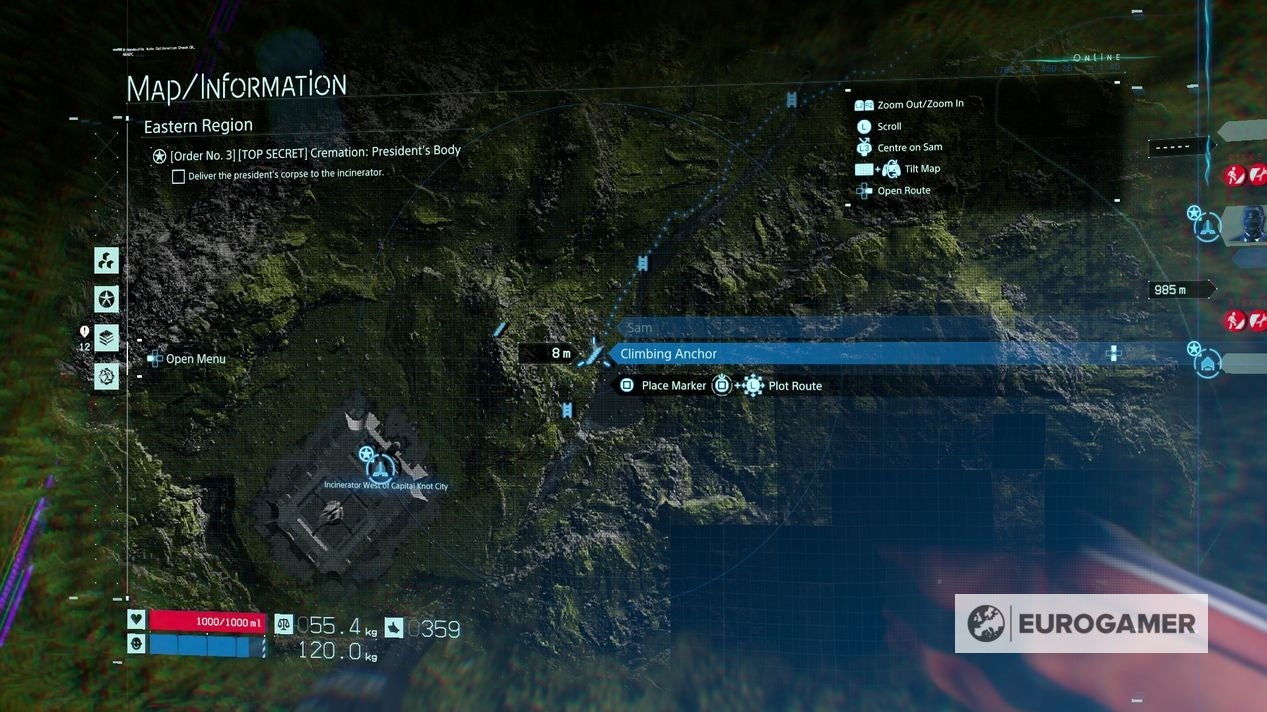 Death Stranding Order 3: Cremation - President's Body solution and how ...