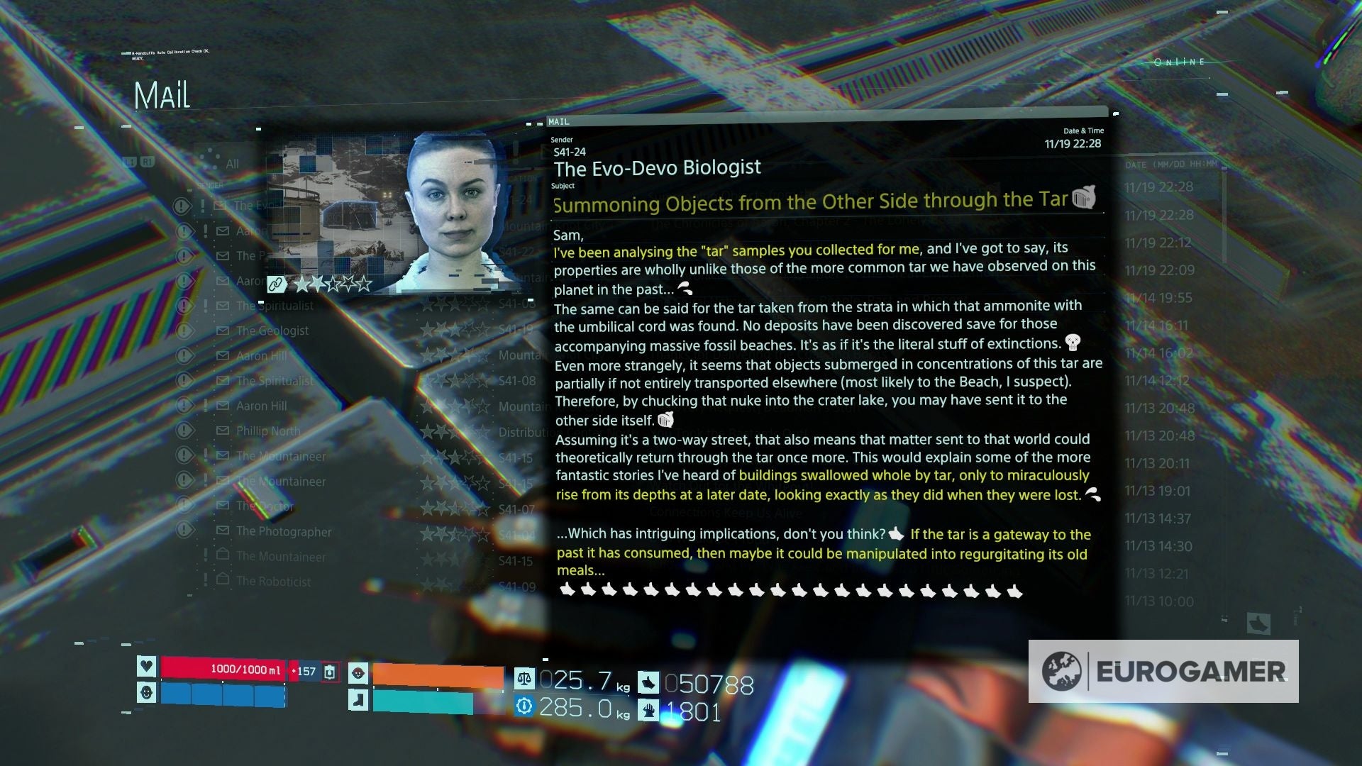 Death Stranding - Find a way to cross the tar belt explained ...