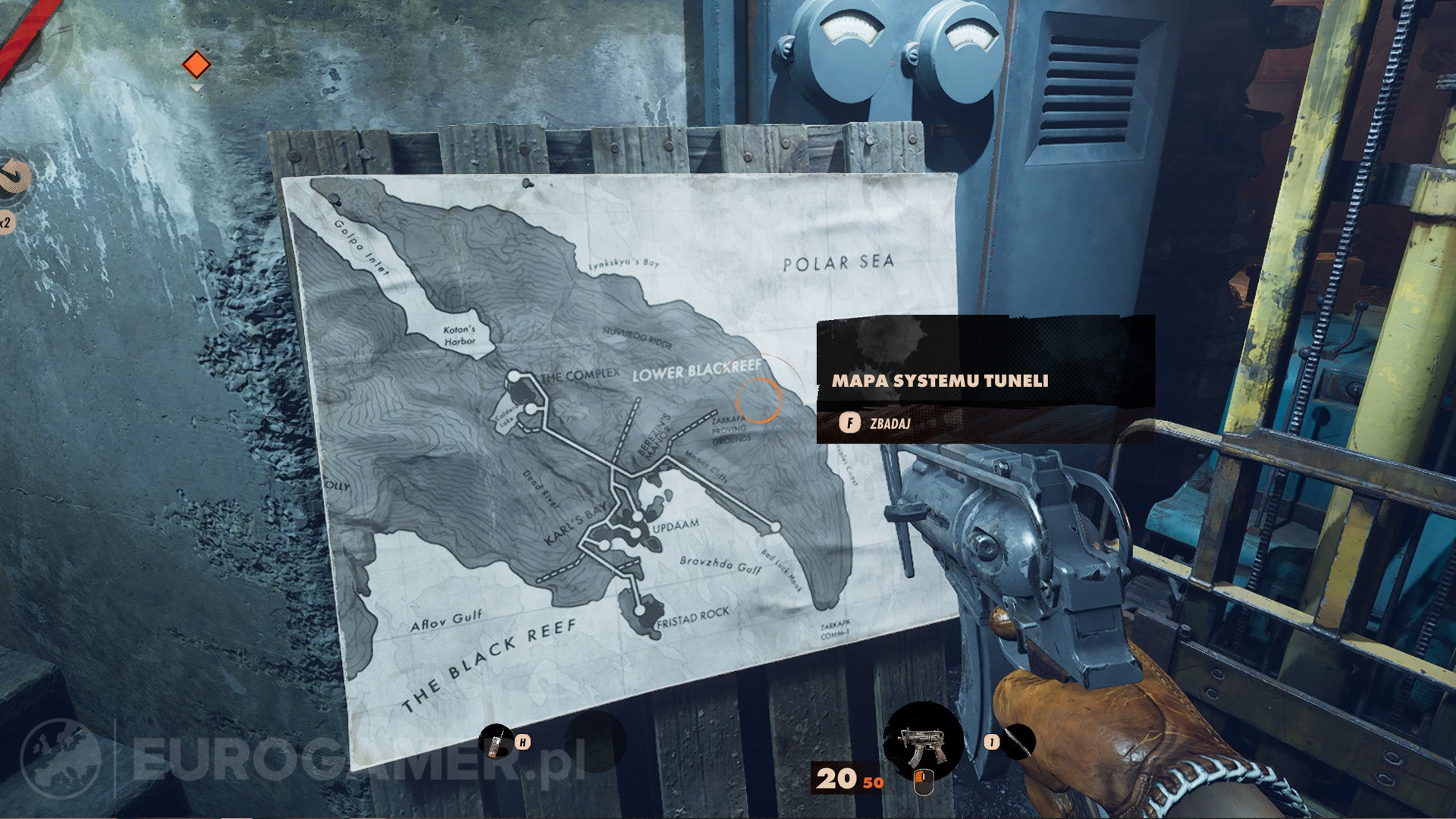 Deathloop - czy można otworzyć mapę | Eurogamer.pl