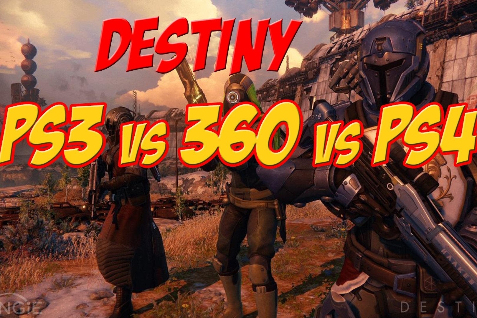 Destiny - Vídeo PS3 vs Xbox 360 vs PS4 | Eurogamer.pt
