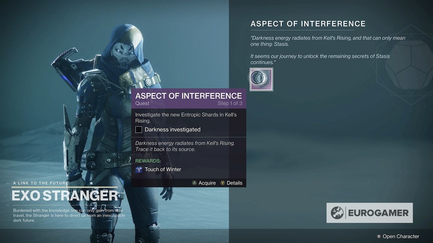 Destiny 2 Aspect of Interference quest steps: How to unlock Diamond ...