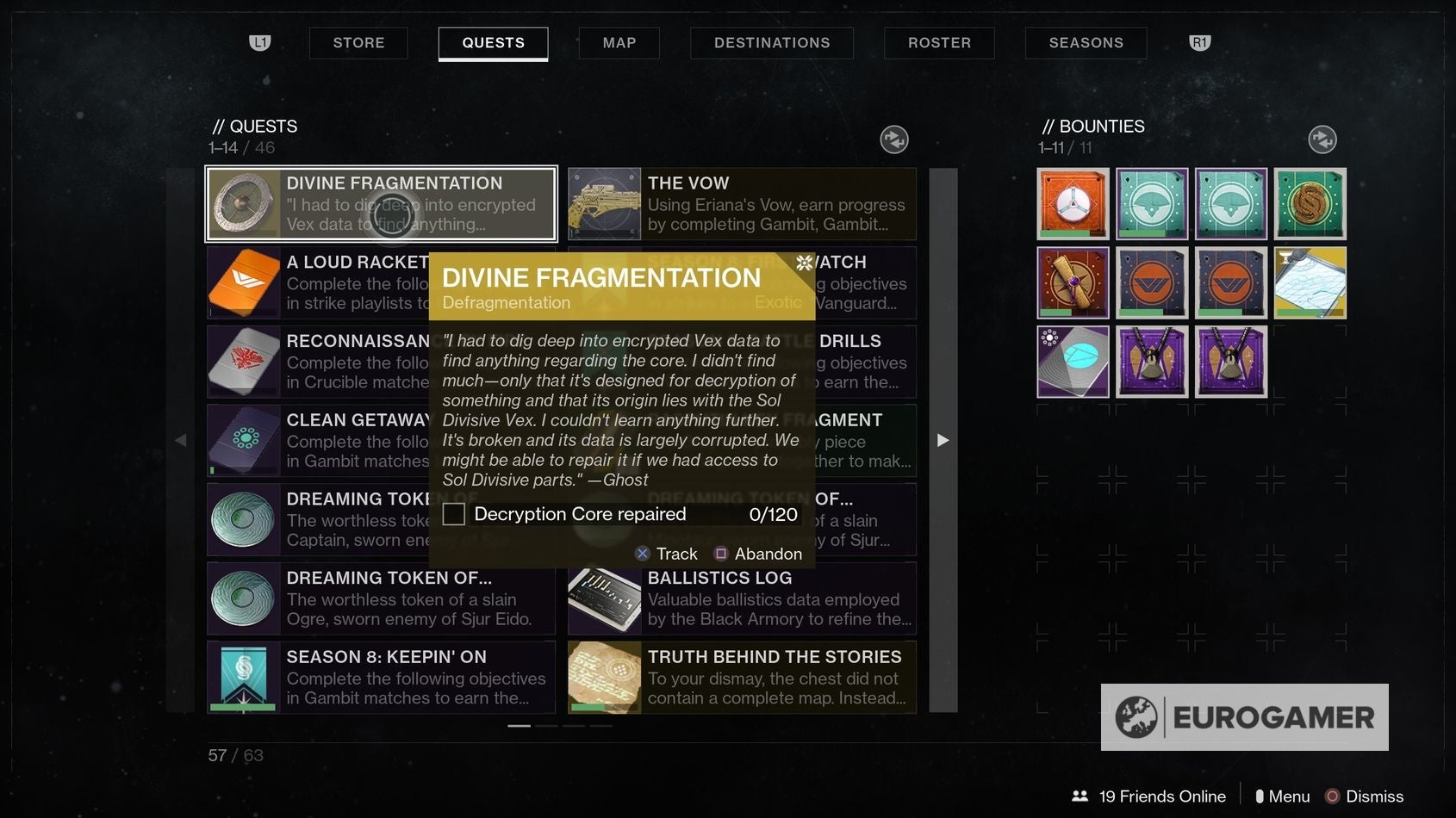 Destiny 2 Divinity quest steps: Where to find Vex Cores to analyse in ...