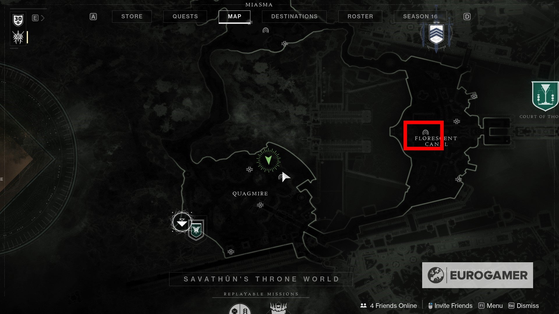 Destiny 2 - Extraction, Metamorphosis and Sepulcher locations ...