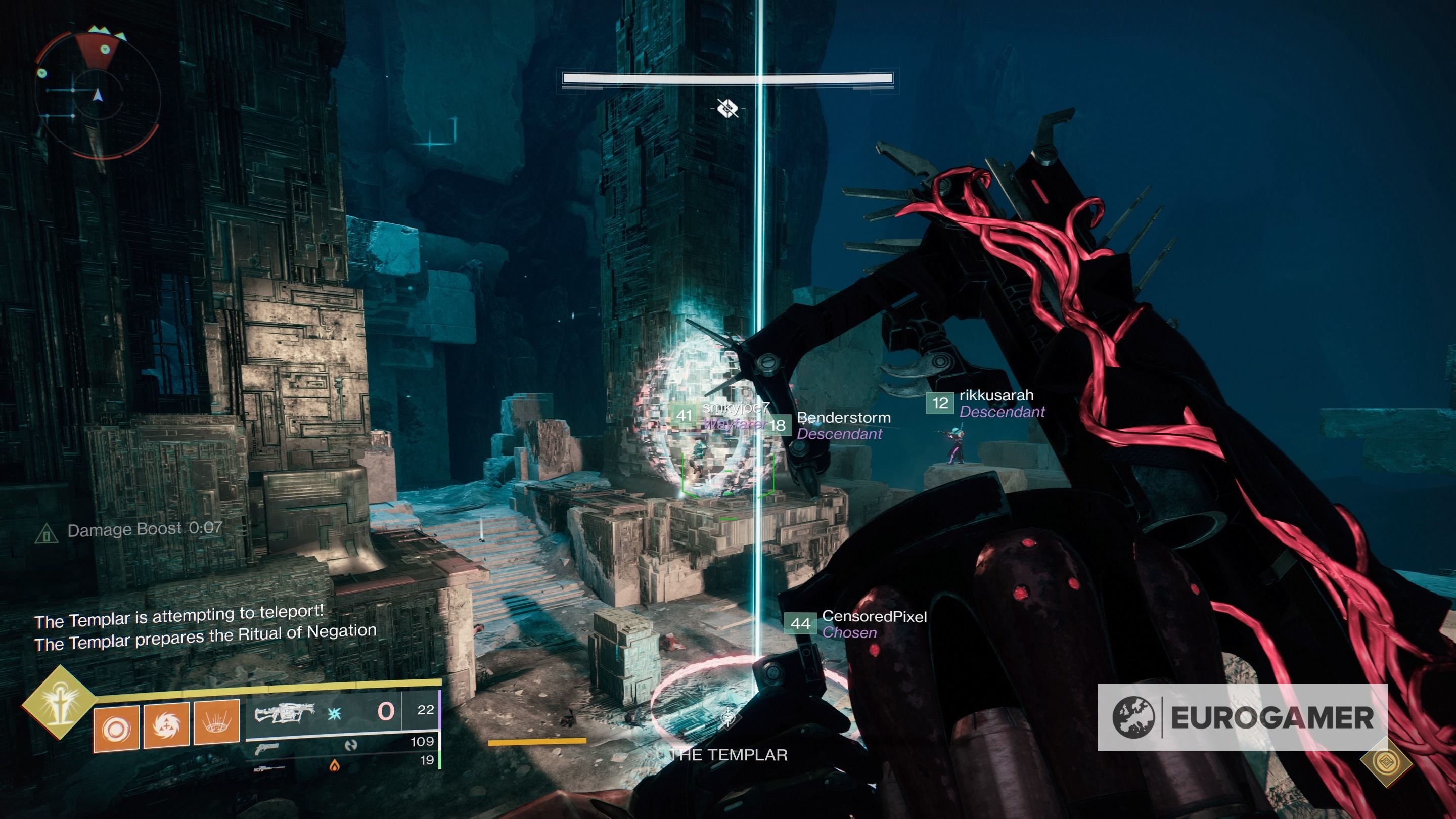 Destiny 2 - Templar boss strategy | Eurogamer.net