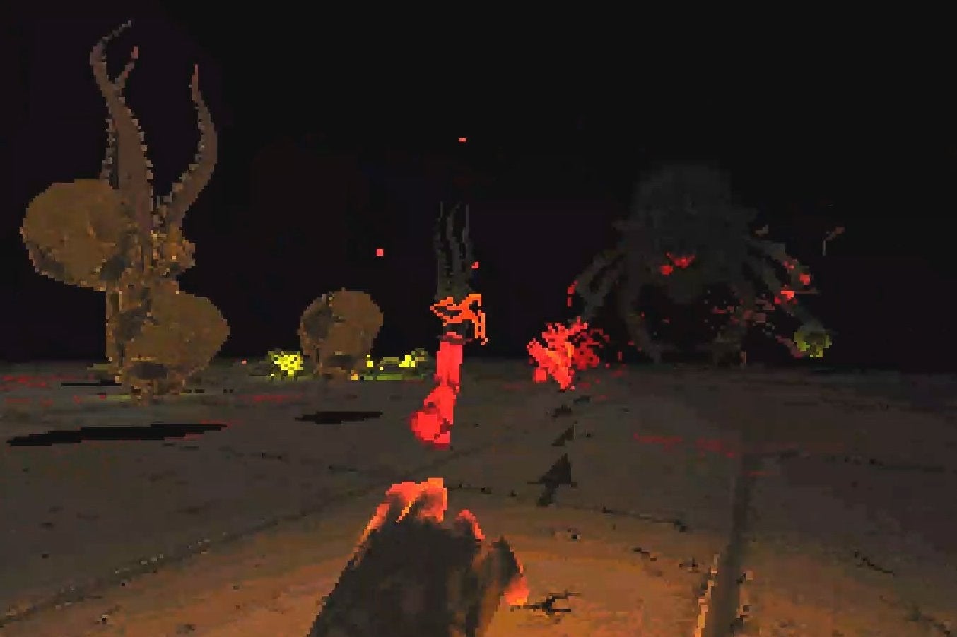 Devil Daggers now lets you watch top-down replays | Eurogamer.net