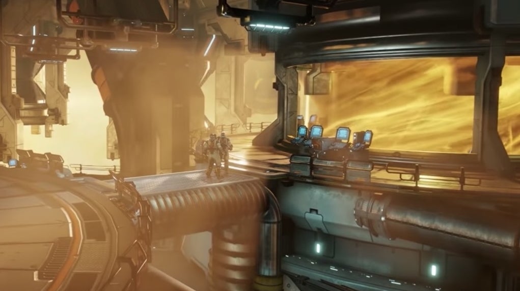 See stunning remaster of Warframe's ageing Gas City tileset in new ...