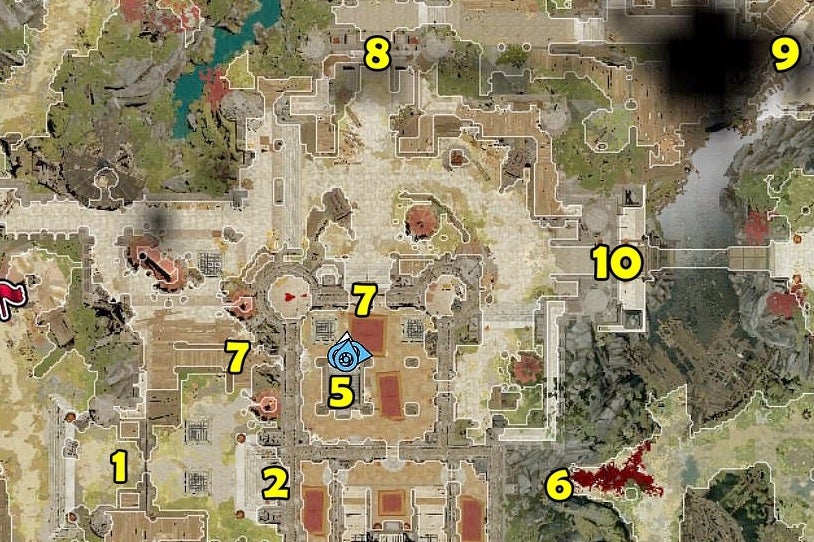 Divinity: Original Sin 2 - Fort Joy: mapa fortu | Eurogamer.pl