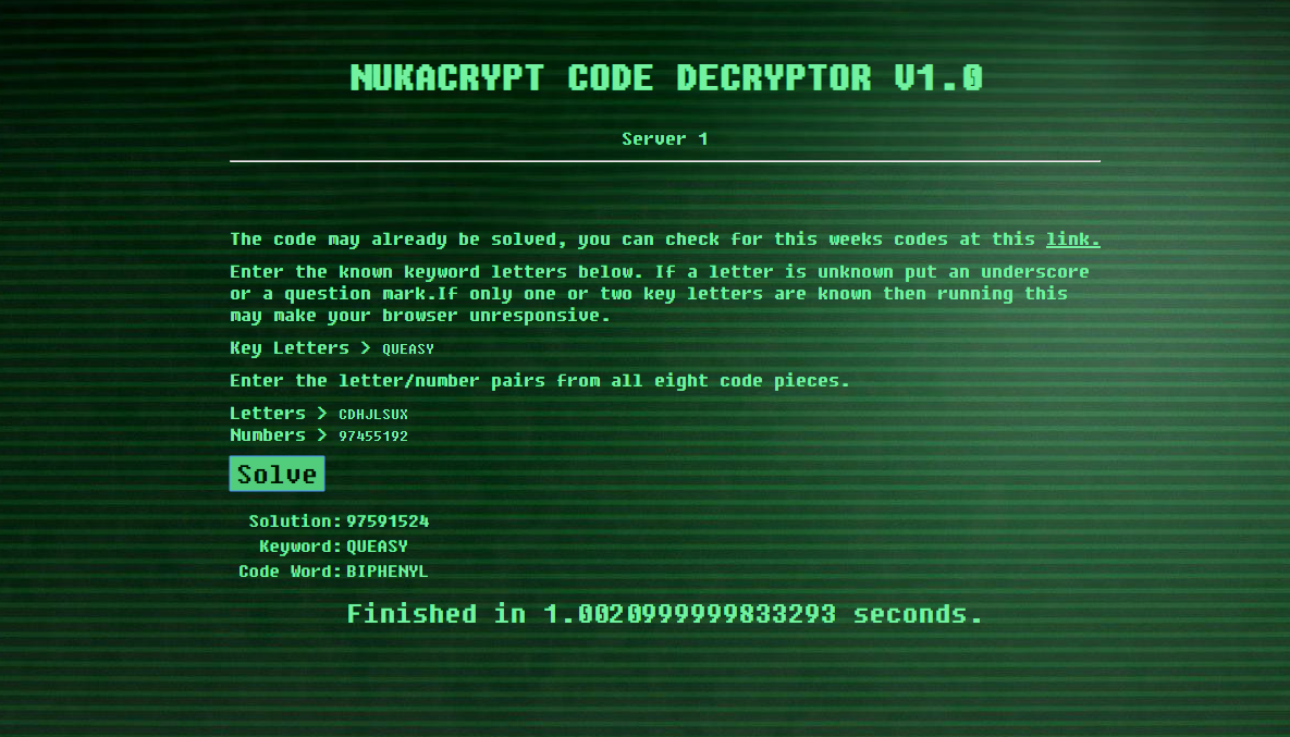 Fallout 76 - jak odszyfrować kody nuklearne | Eurogamer.pl