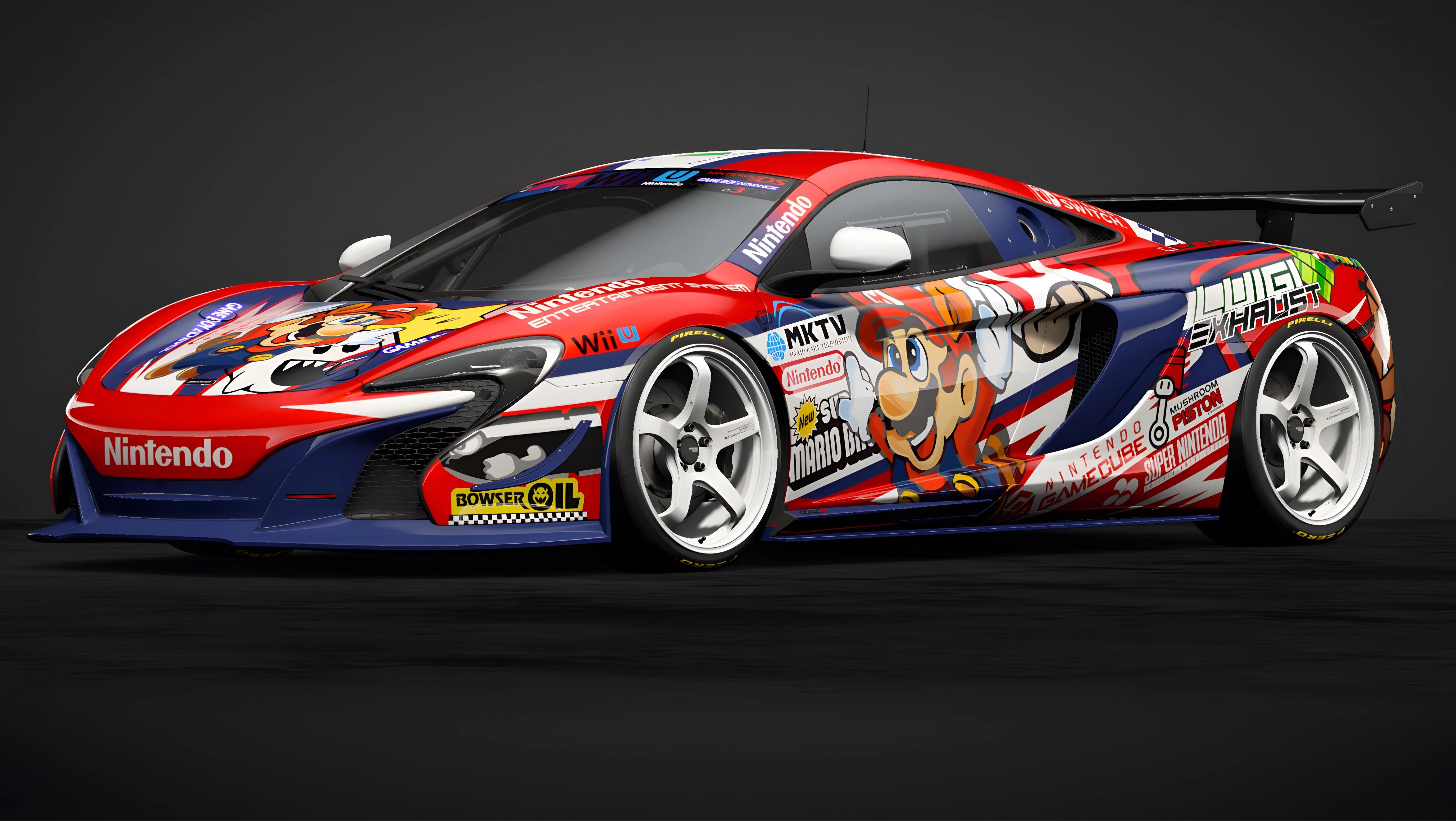 Fã de Gran Turismo 7 desenha livery fantástica inspirada no Super Mario ...