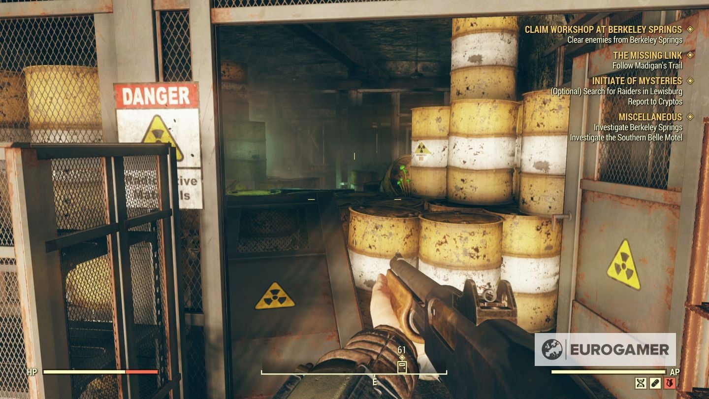 Fallout 76 Enclave: How to join the Enclave by completing Bunker Buster ...