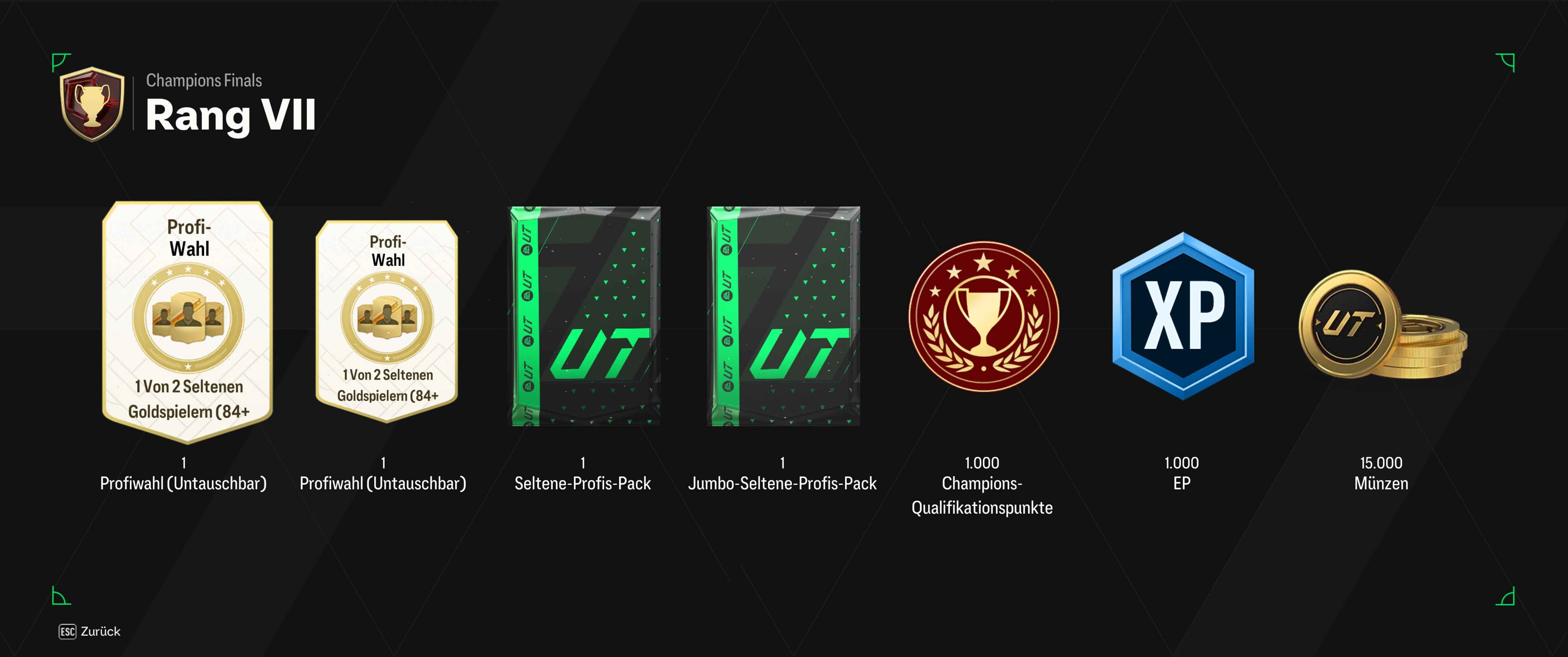 EA FC 24: Weekend League Rewards – Alle UT Champions Belohnungen in ...