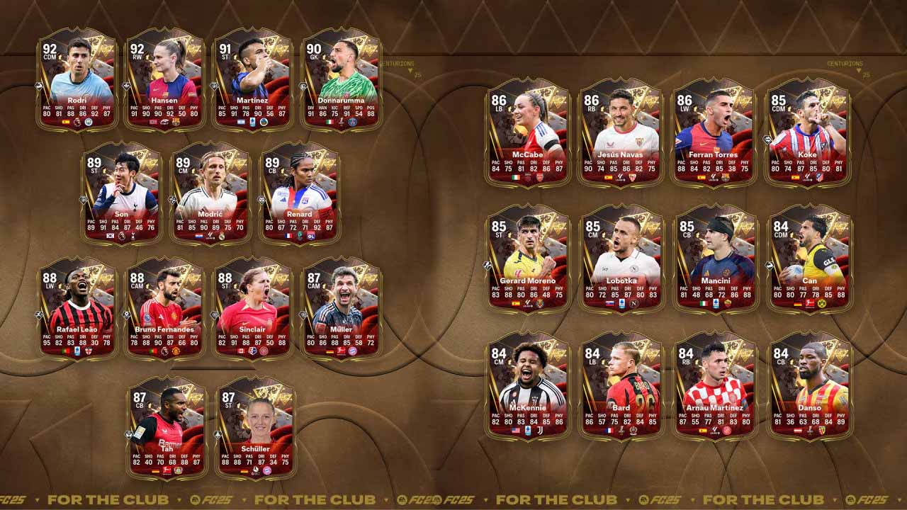 EA FC 25: UT Centurions Team 1 ist da! – Alle Spieler, Leaks und Infos ...