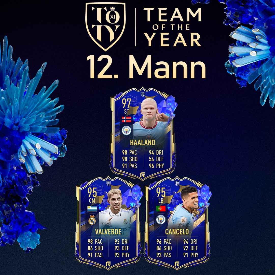 FIFA 23 TOTY 12. Mann: Erling Haaland ist der 12. Spieler | Eurogamer.de