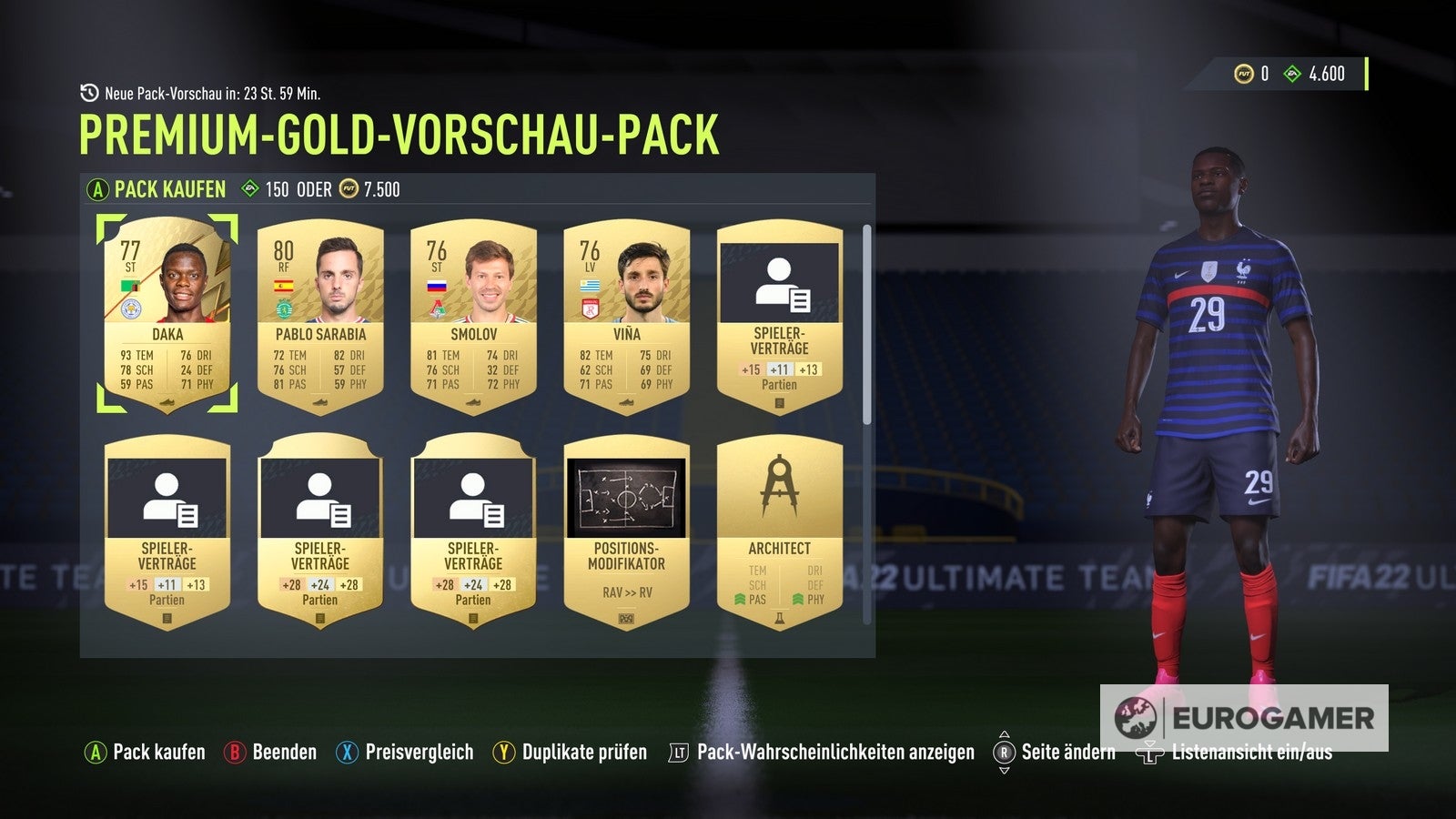 FIFA 22 - Die besten FUT Packs und ihre Preise | Eurogamer.de