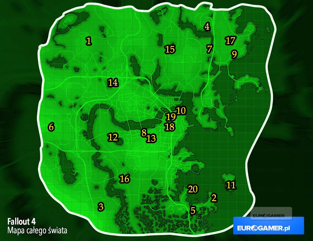 Fallout 4 - Figurki: lokalizacja i mapy | Eurogamer.pl