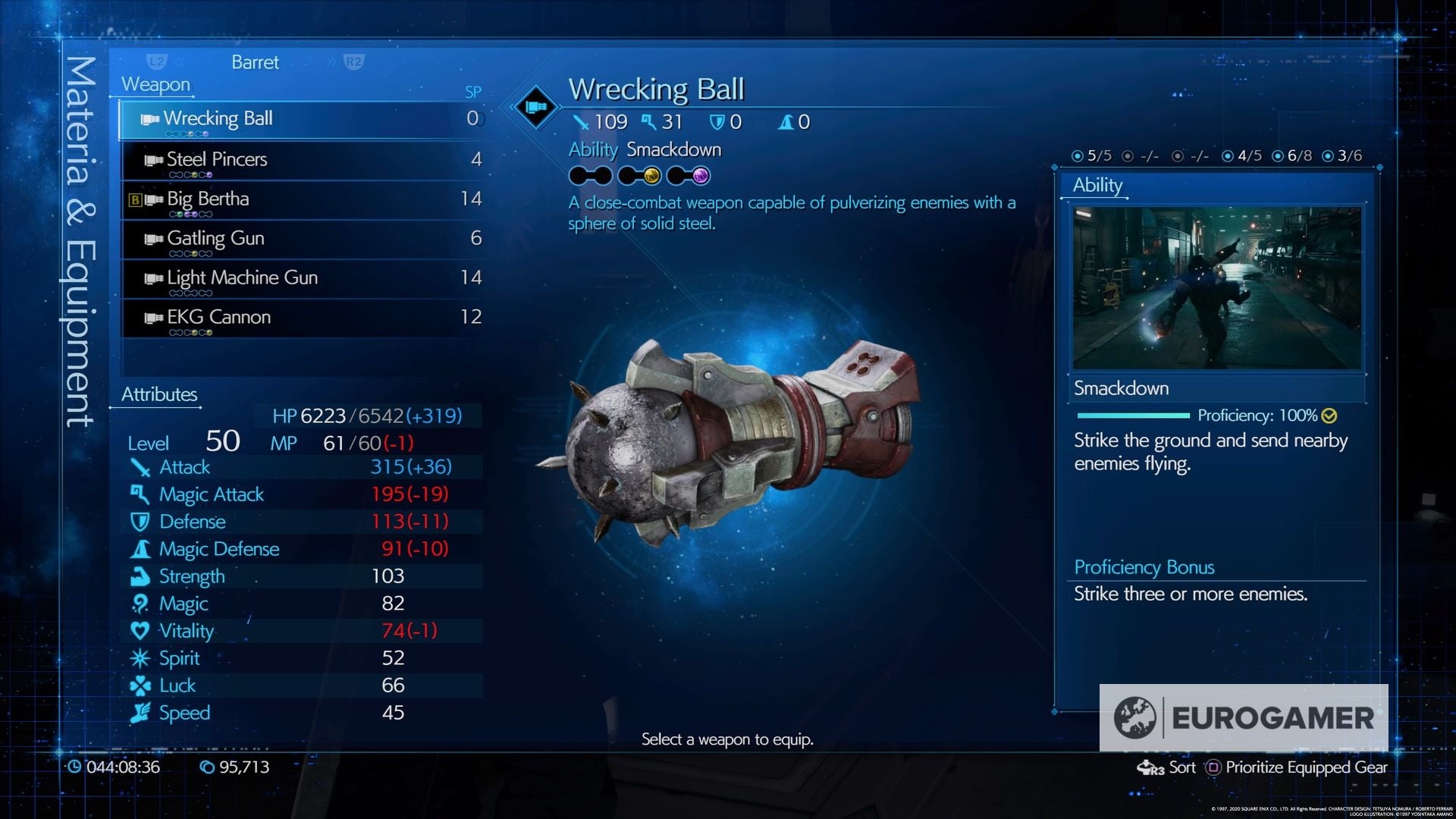 Final Fantasy 7 Remake weapons list and locations, plus abilities and ...