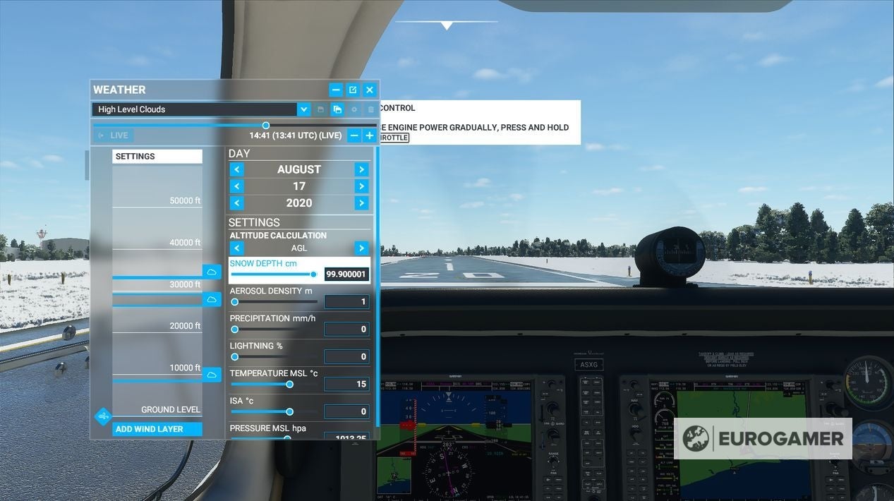 Flight Simulator weather explained: How to change weather, time of day ...