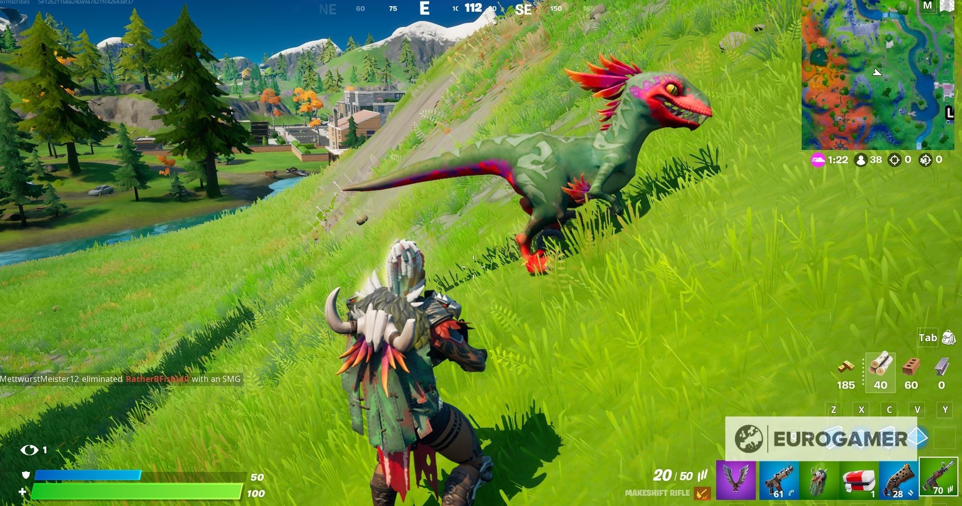 Fortnite - Raptor locations: How to find and tame a dinosaur explained ...