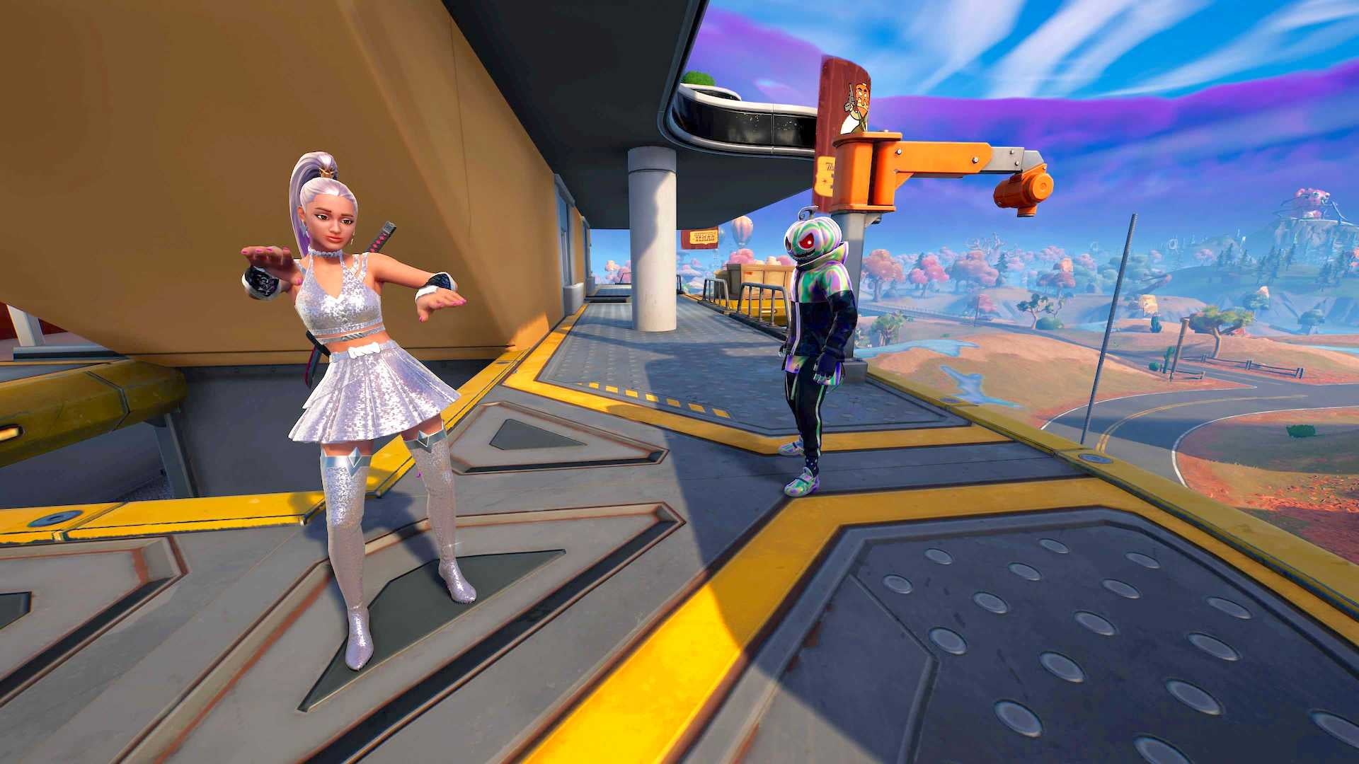 How to dance with Chrome Punk in Fortnite | Eurogamer.net