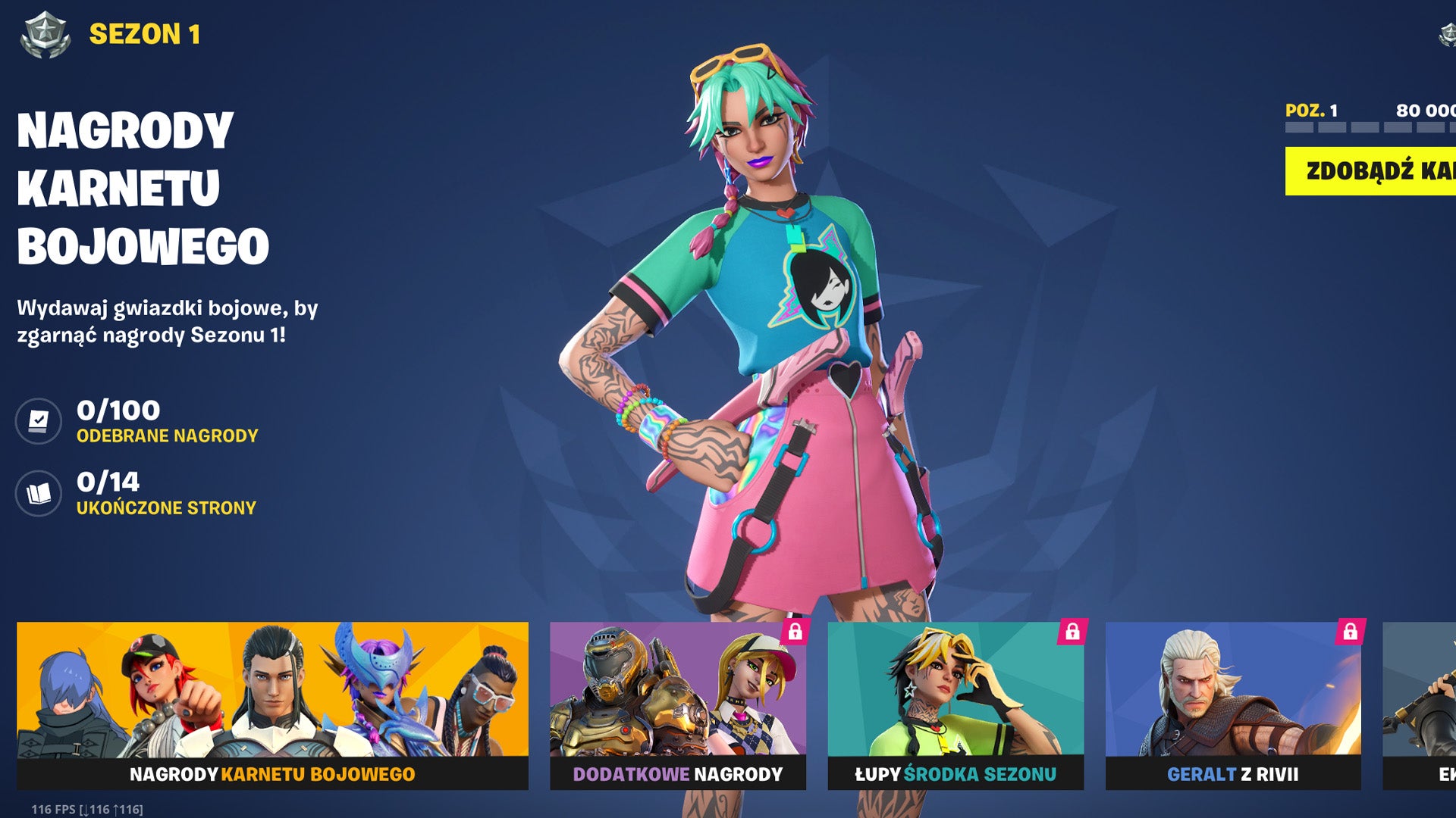 Fortnite - rozdział 4, sezon 1: Karnet Bojowy i skiny | Eurogamer.pl