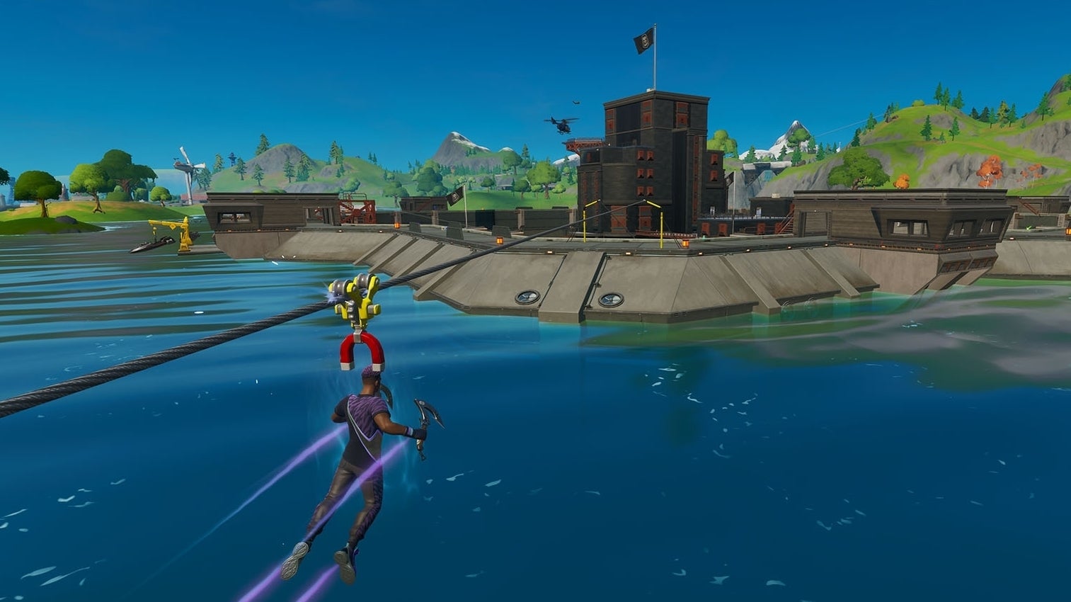 Fortnite Season 3: Seilrutschen bei The Authority benutzen - Die ...