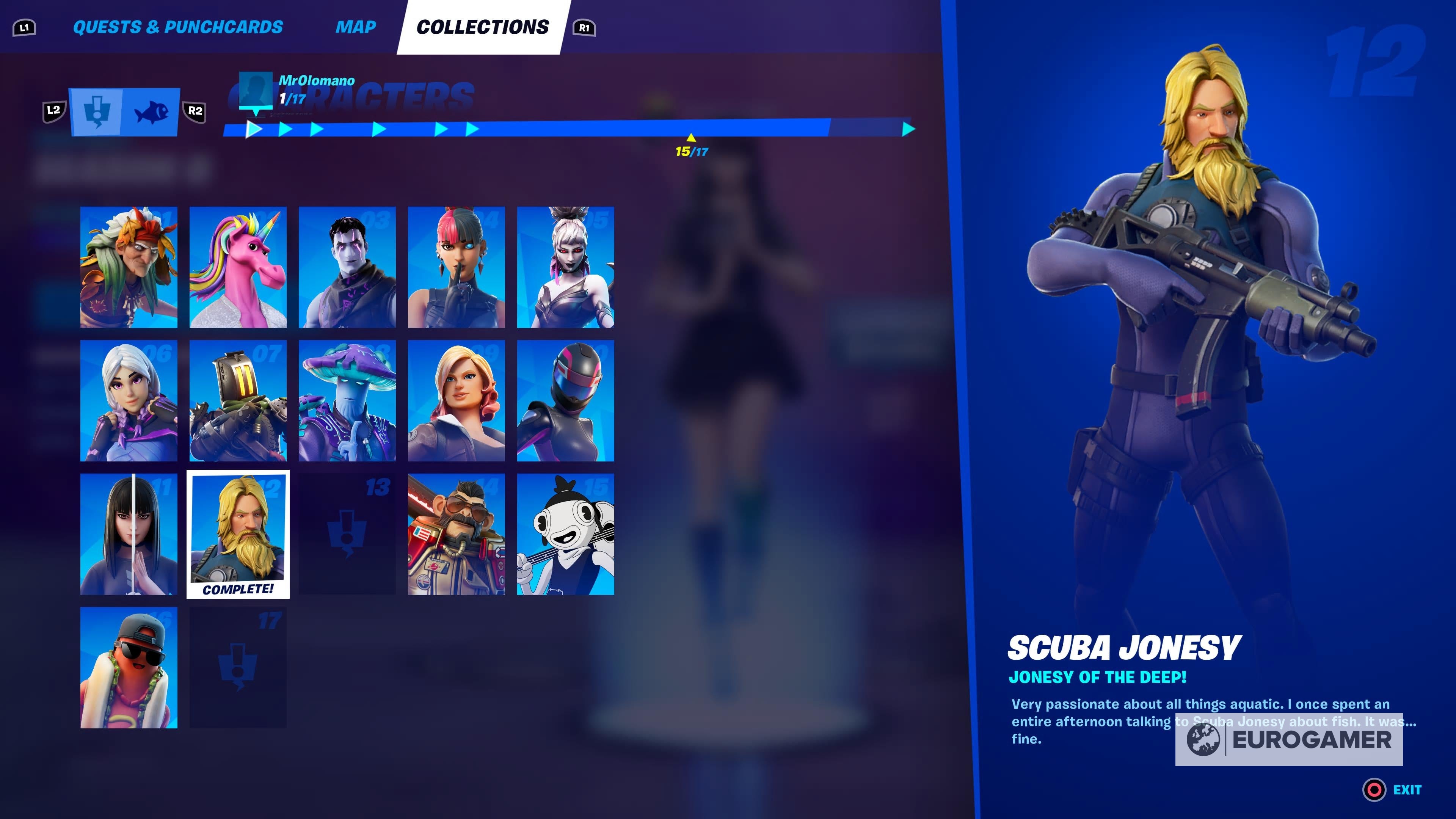 Fortnite - Colección de Personajes - dónde están todos los personajes y ...