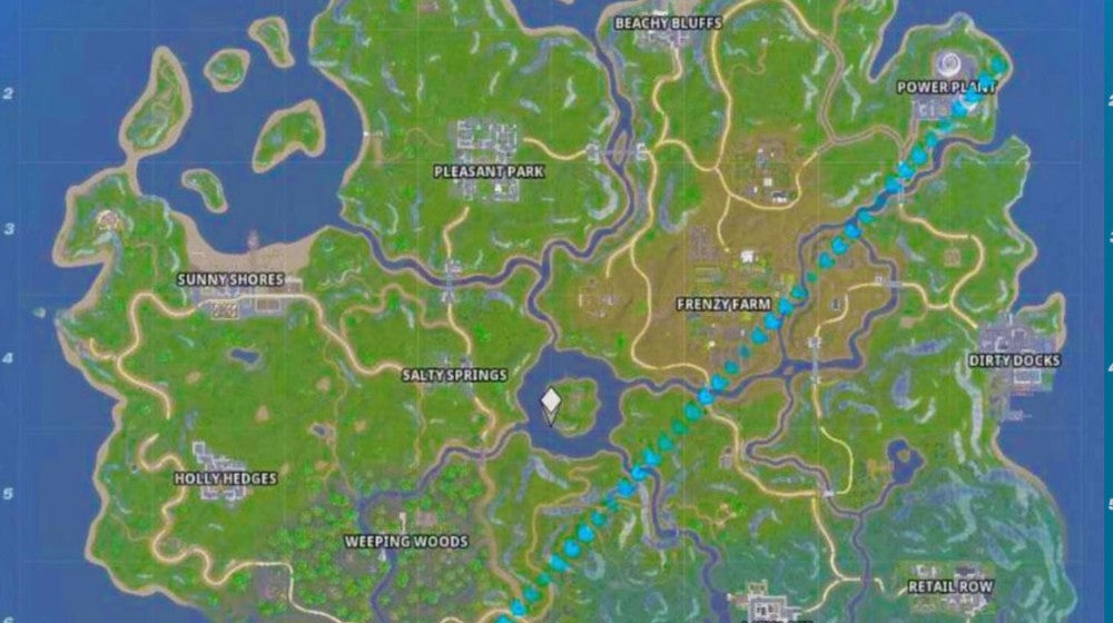 Nowa mapa Fortnite "wyciekła" kilka tygodni temu, ale nikt nie uwierzył ...