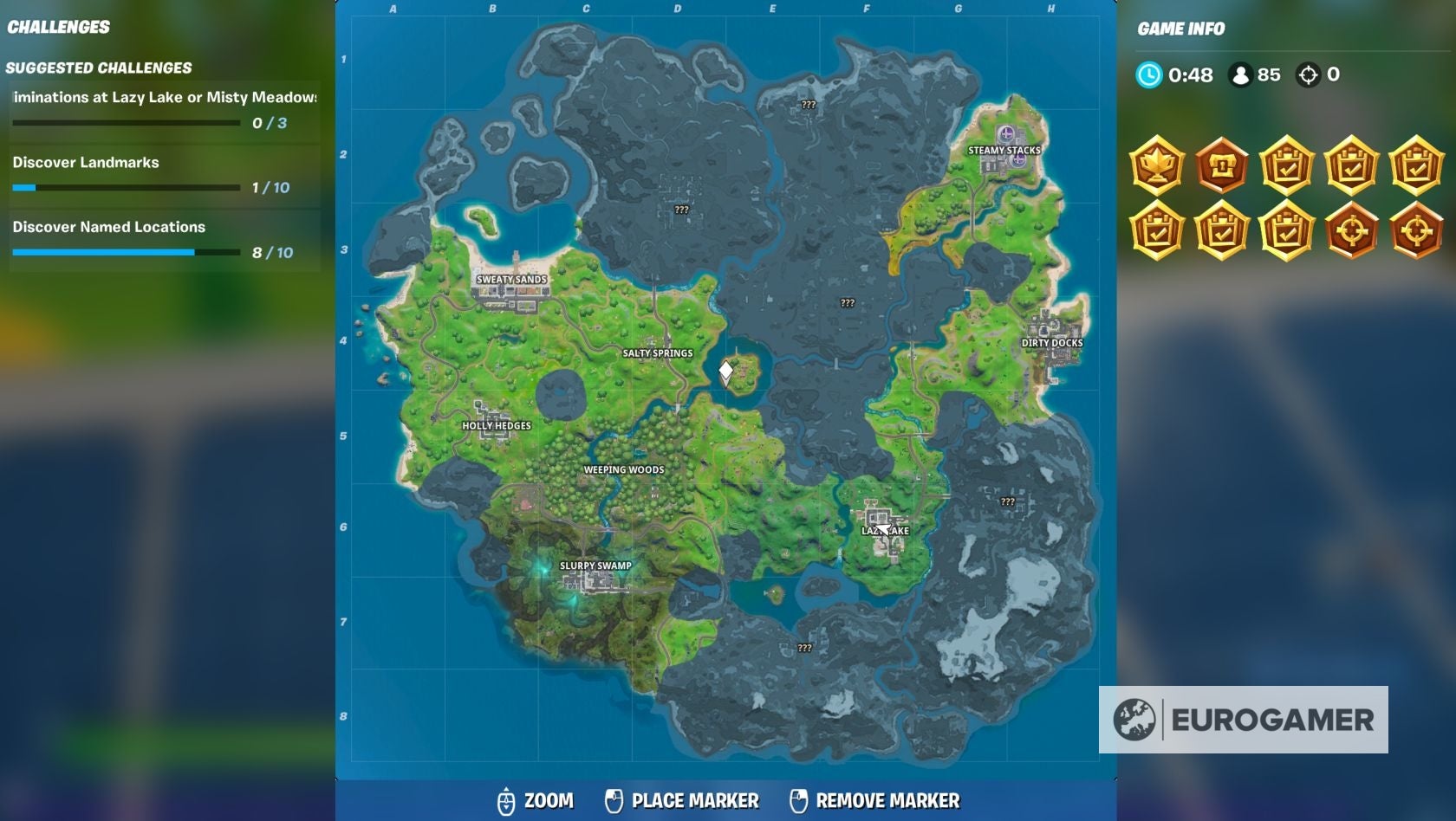 Fortnite: nuevo mapa, lugares emblemáticos y ubicaciones con nombre al ...