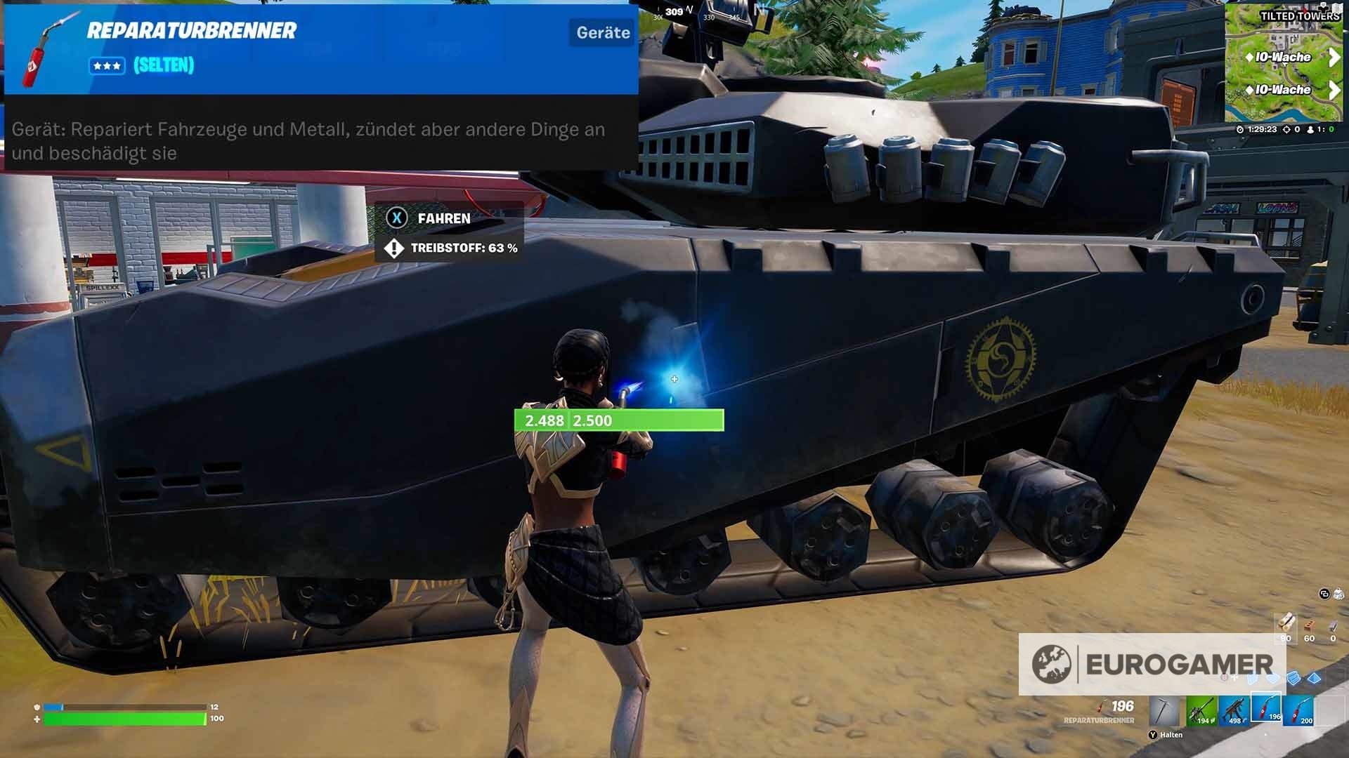 Fortnite: Panzer finden und zerstören - so geht's | Eurogamer.de