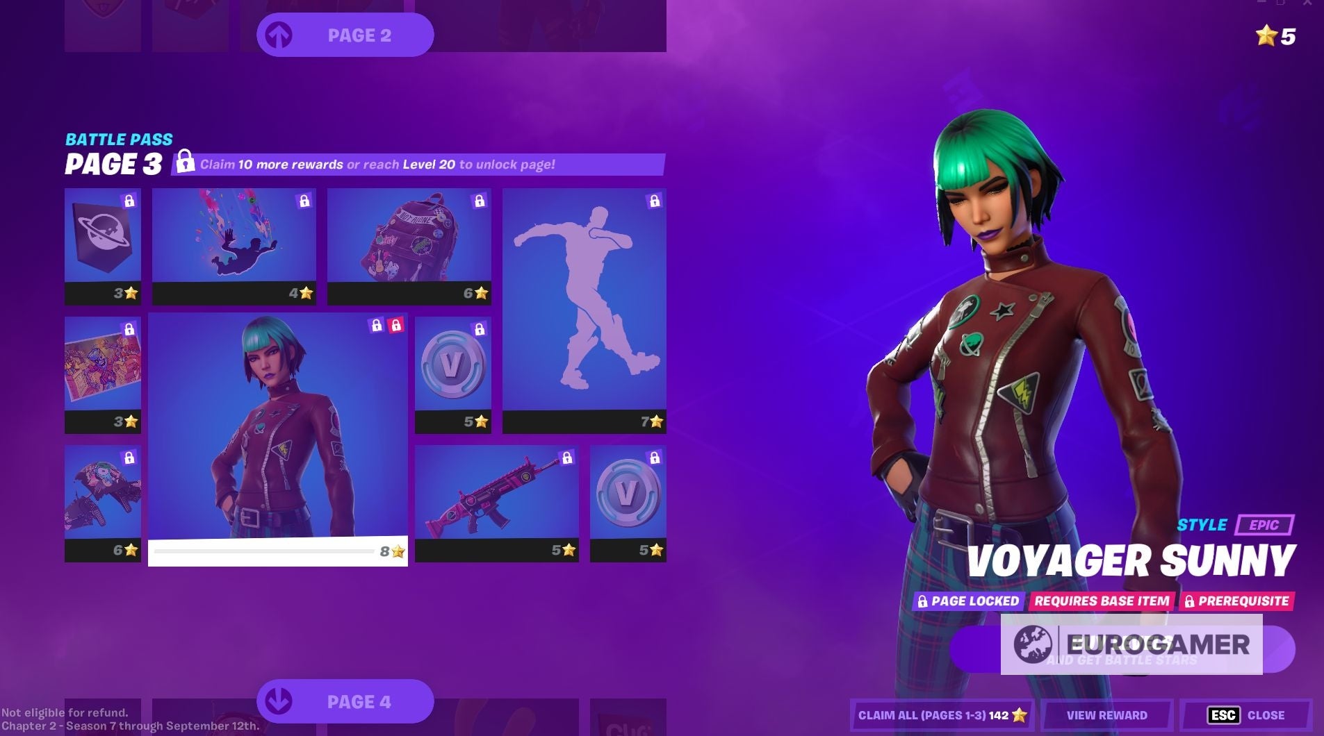 Fortnite Season 7 Battle Pass skins, including Kymera, Guggimon, Joey ...