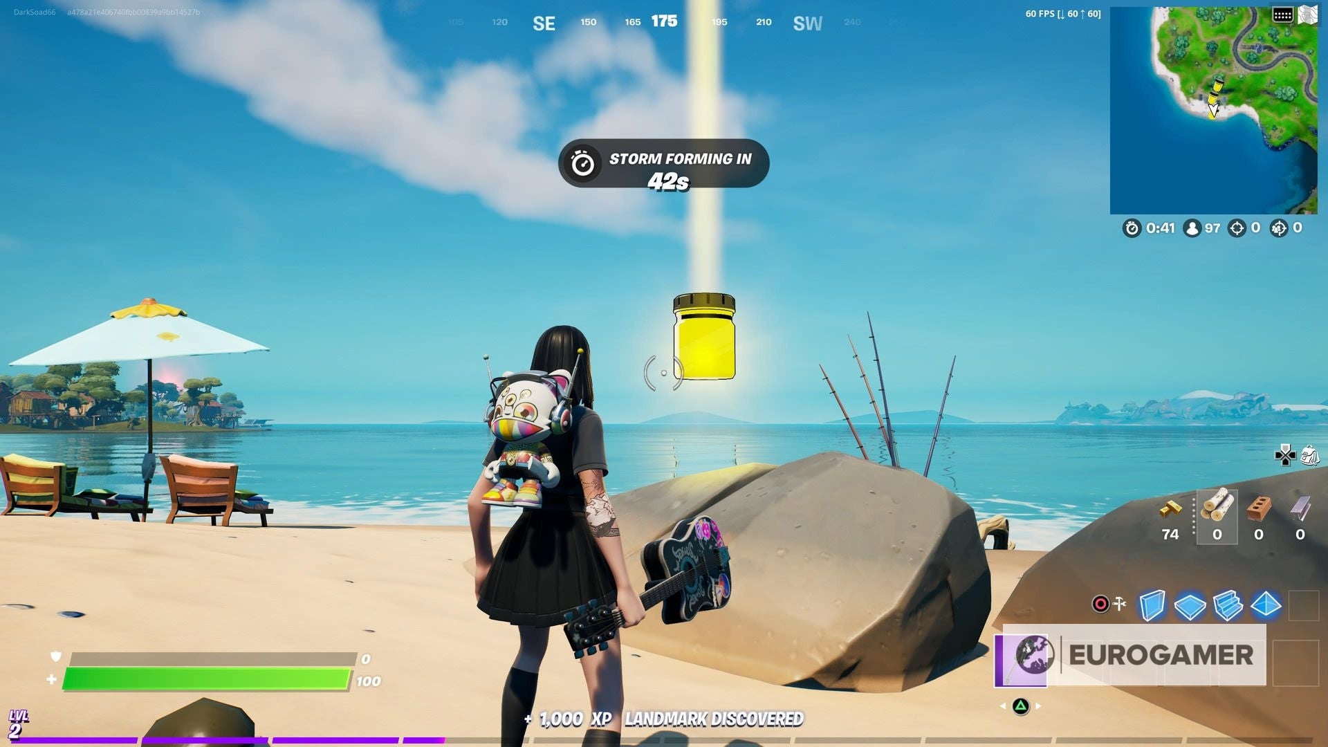 Fortnite - butelki tuszu, Rysunkowa Ryba i Tęczowy Tusz | Eurogamer.pl