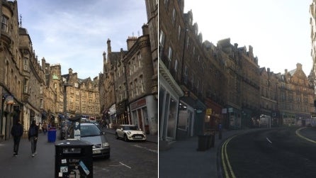 Forza Horizon 4's Edinburgh versus real-life Edinburgh | Eurogamer.net